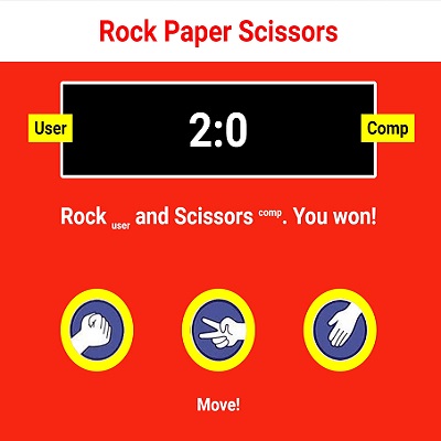 Rock Scissors Paper game